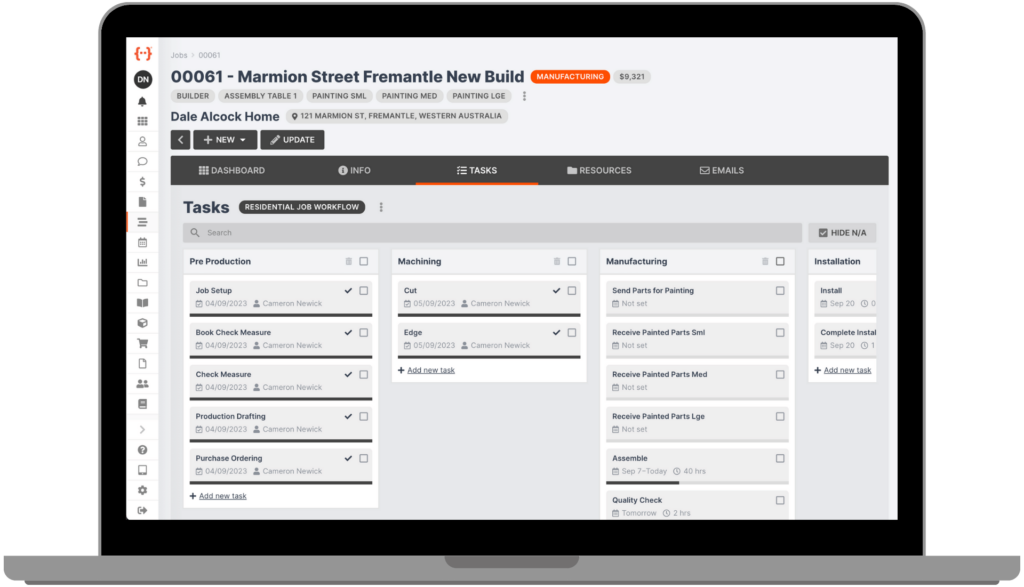Project Management Software for the Manufacturing Industry | Jobman